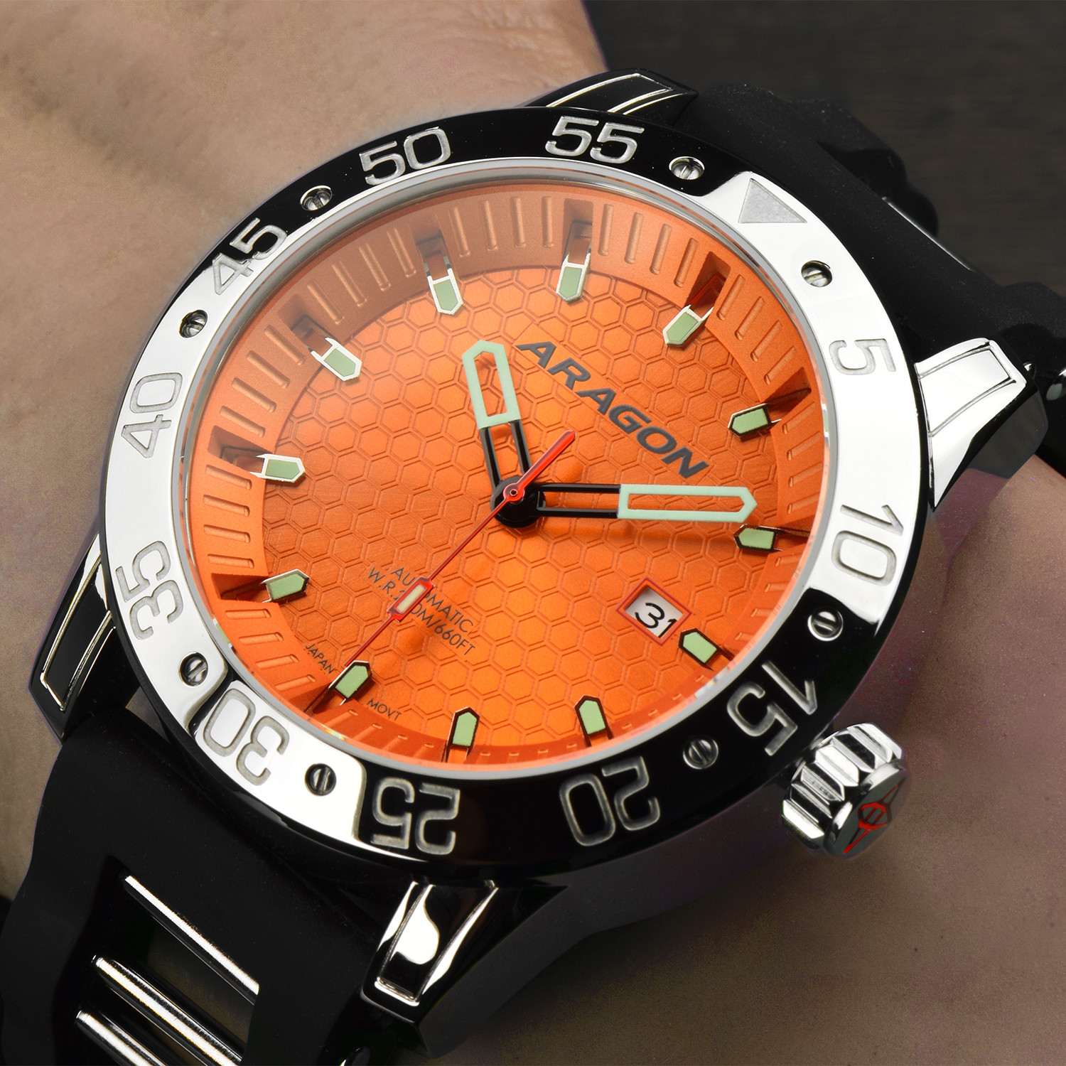Aragon Sports Machine Automatic // A302ORG - Aragon - Touch of Modern
