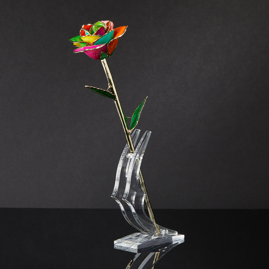 Eternal Rose - Everlasting Gold Dipped Roses - Touch of Modern