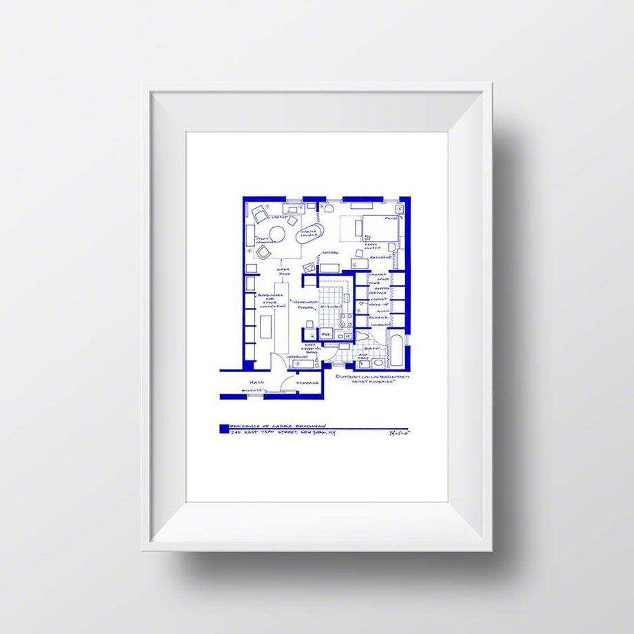 Fantasy Floorplans - Blueprints From TV's Most Famous Homes - Touch of ...