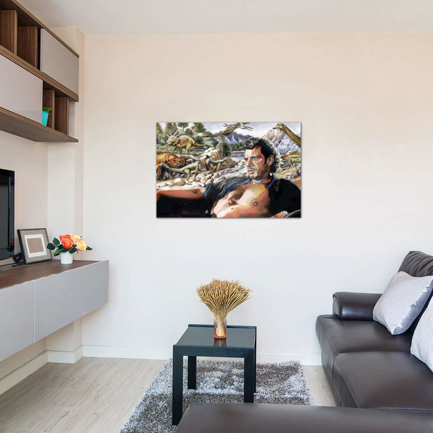 Chaos Theory // Heather Perry (26"W x 18"H x 0.75"D) - Famous Faces ...