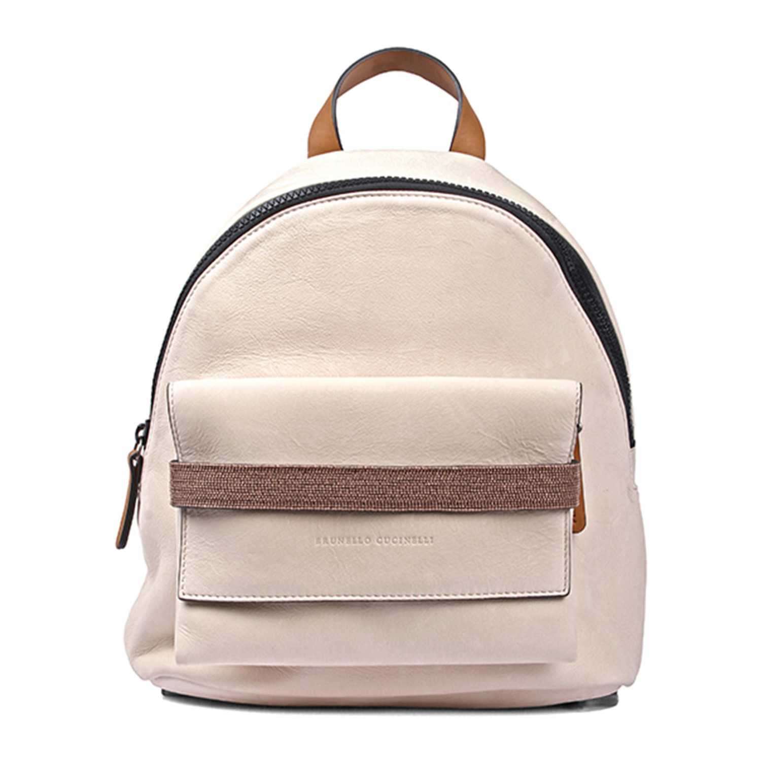 Leather Backpack + Clutch // Cream - Brunello Cucinelli - Touch of Modern