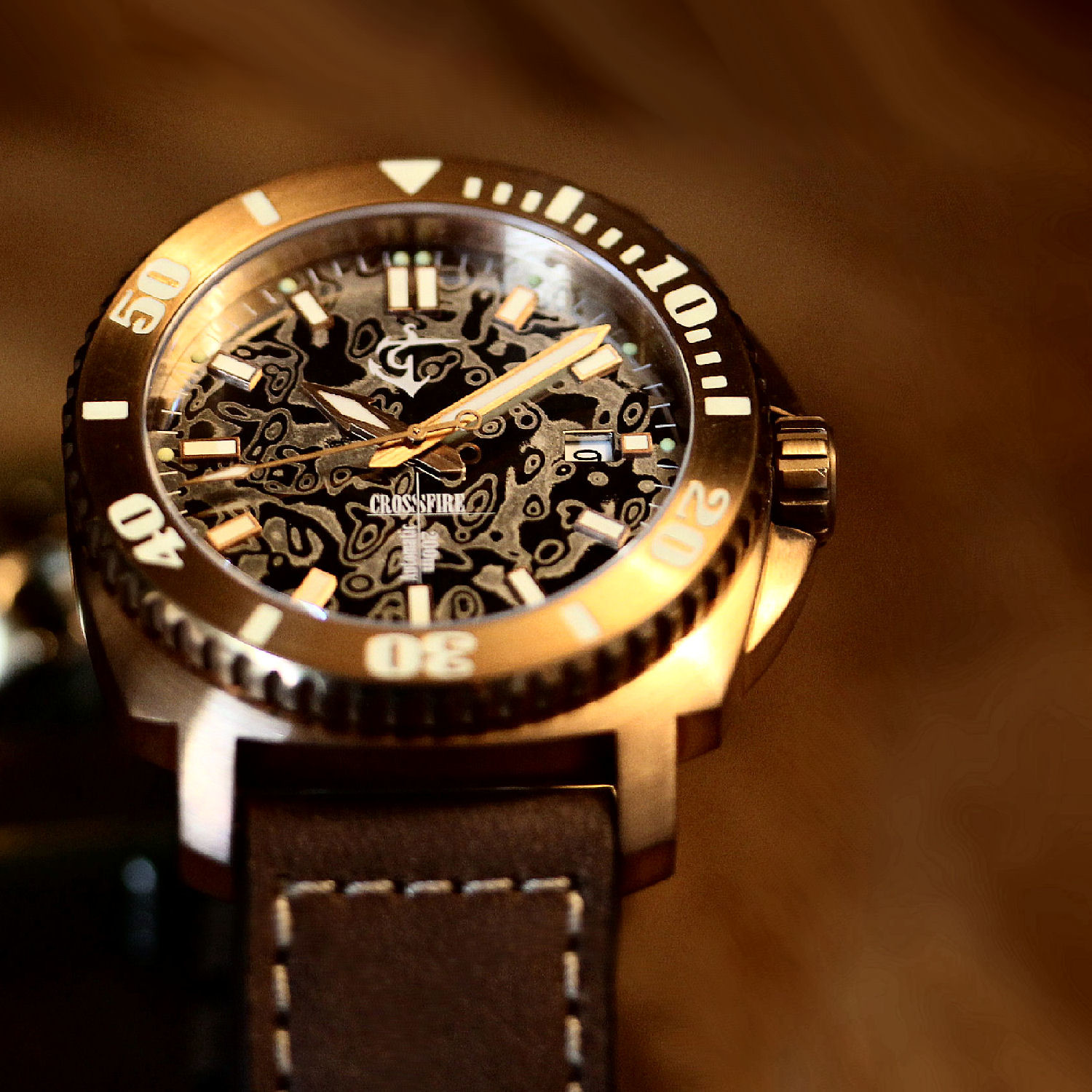 Vancouver Watch Co Bronze Crossfire Automatic // BRONZE-4-BIFROST ...