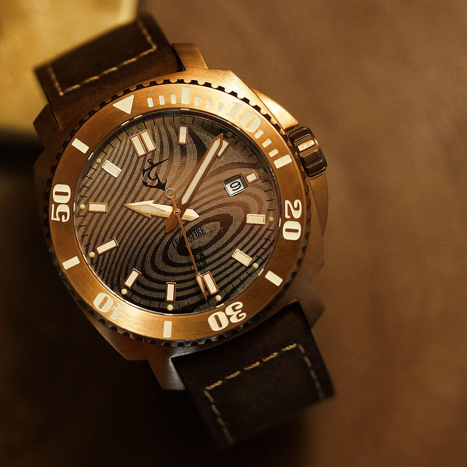 Vancouver Watch Co Bronze Crossfire Automatic // BRONZE-3-SILVERTWIST ...