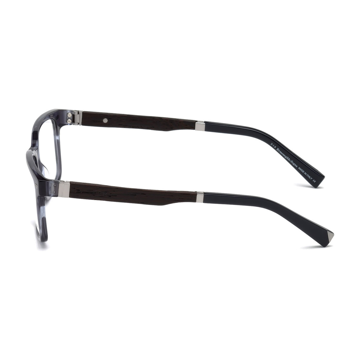 Mens Ez5078 Eyeglasses Coloured Havana Zegna Touch Of Modern