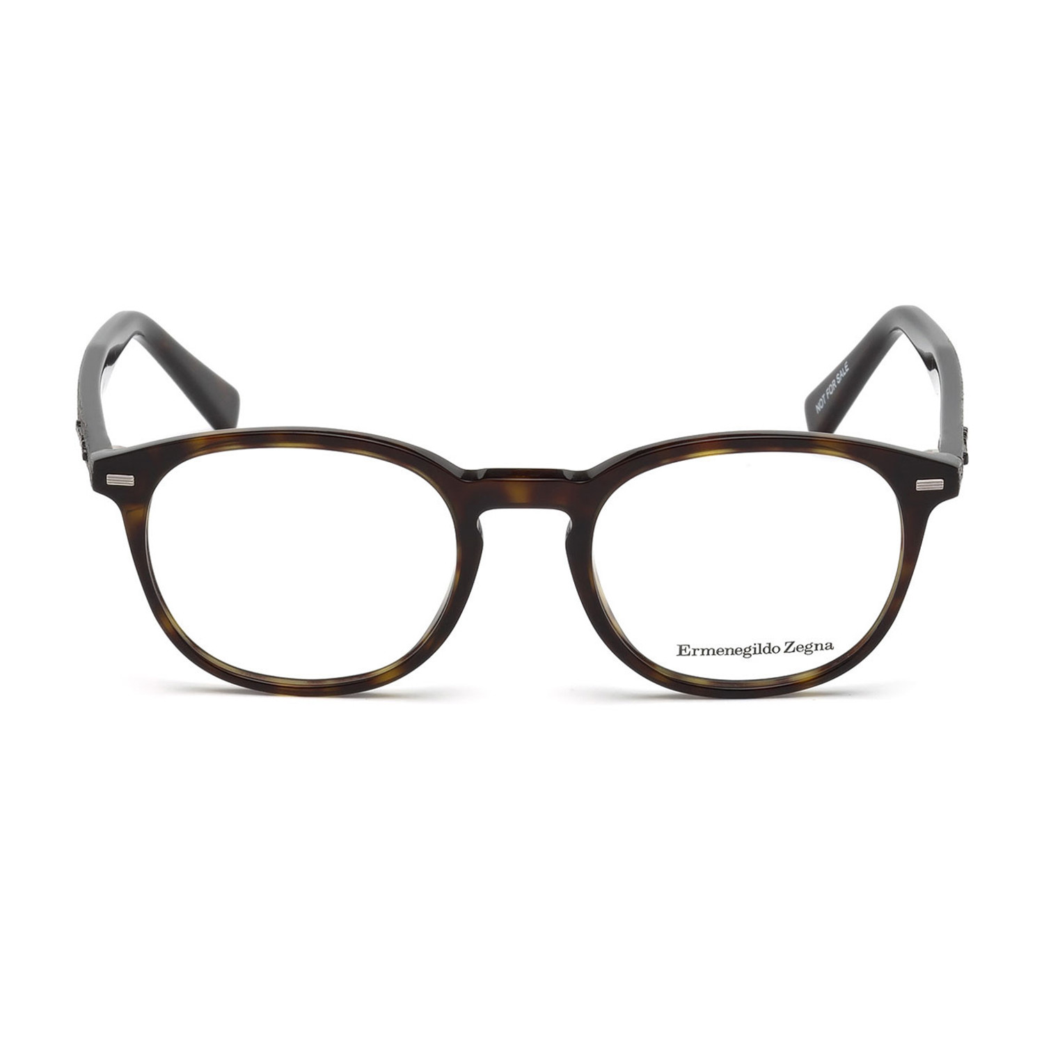 Mens Ez5070 Eyeglasses Dark Havana Zegna Touch Of Modern