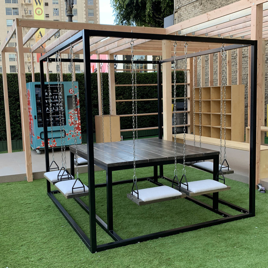 Swing Tables - Have Your Picnic & Swing It Too - Touch of Modern