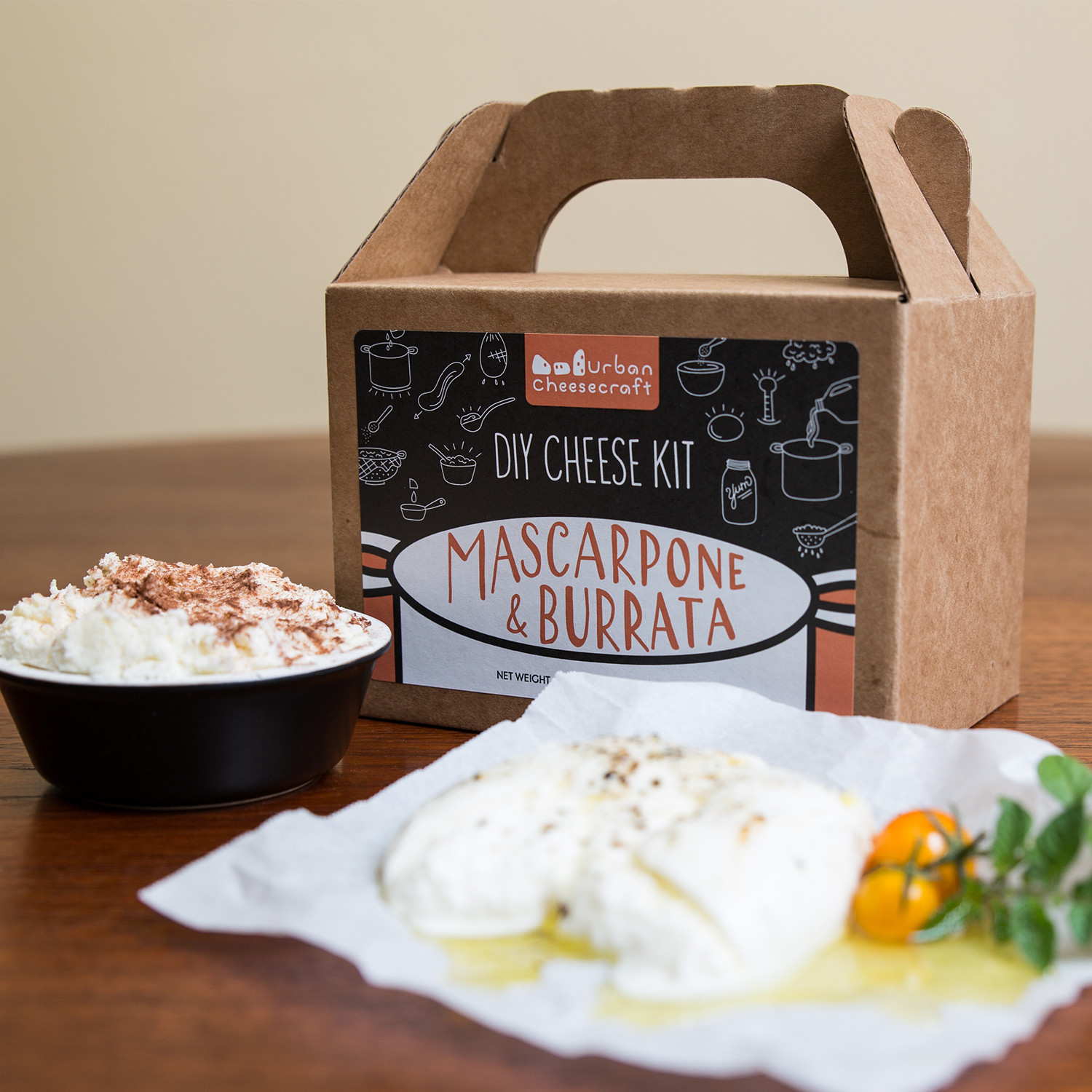 Mascarpone + Burrata Cheese Kit - Urban Cheesecraft - Touch of Modern