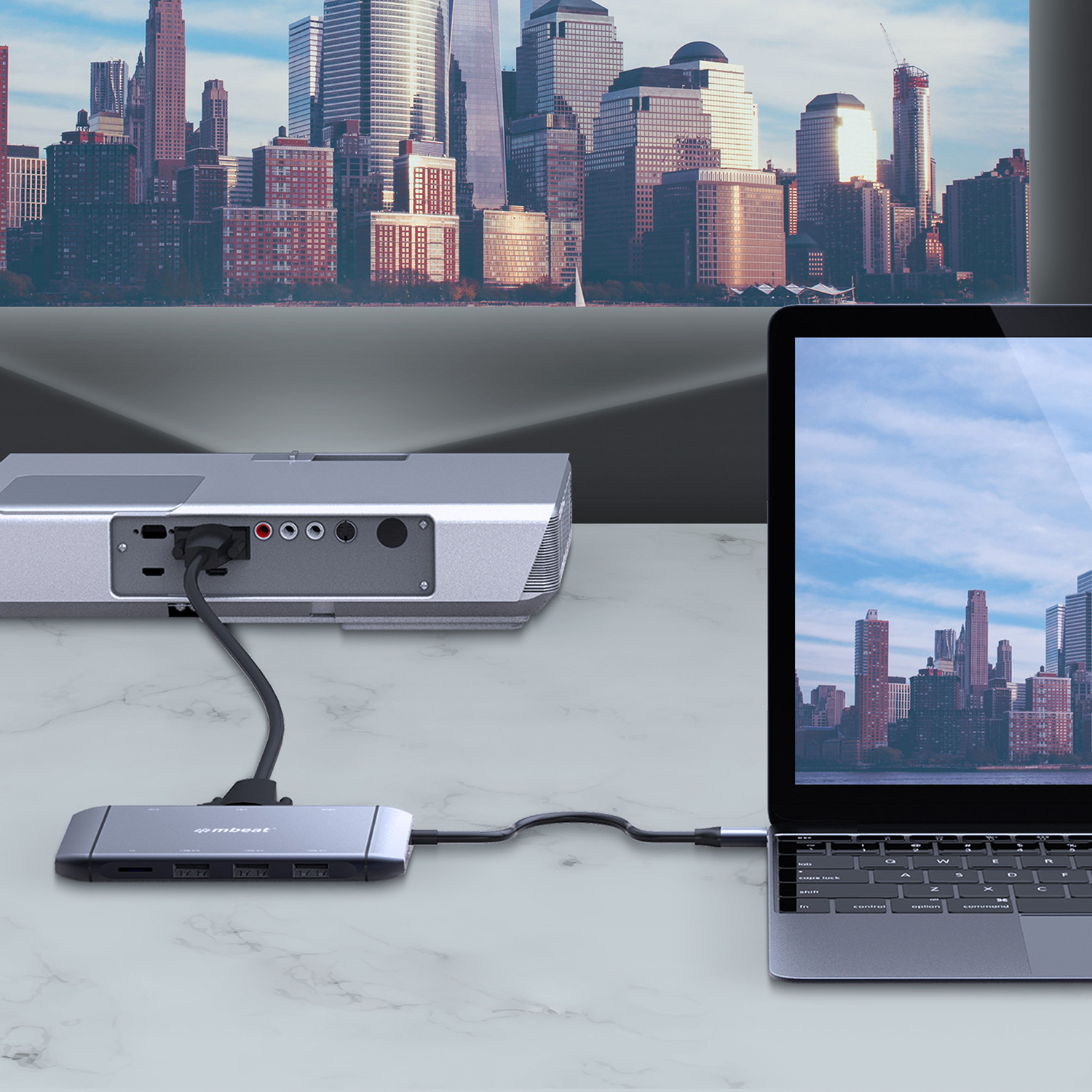 mbeat Elite // X9 // 9-in-1 USB-C Docking Station - mBeat - Touch of Modern