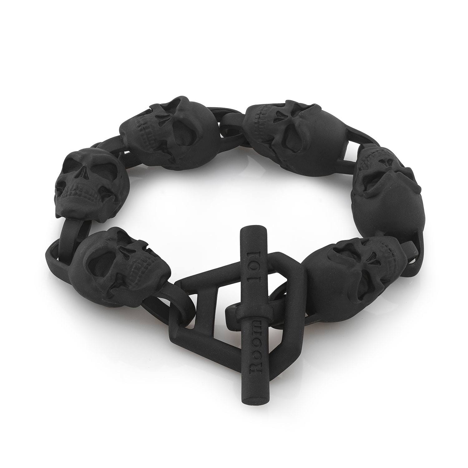 Skull Link Bracelet // Black PVD - ROOM 101 - Touch of Modern