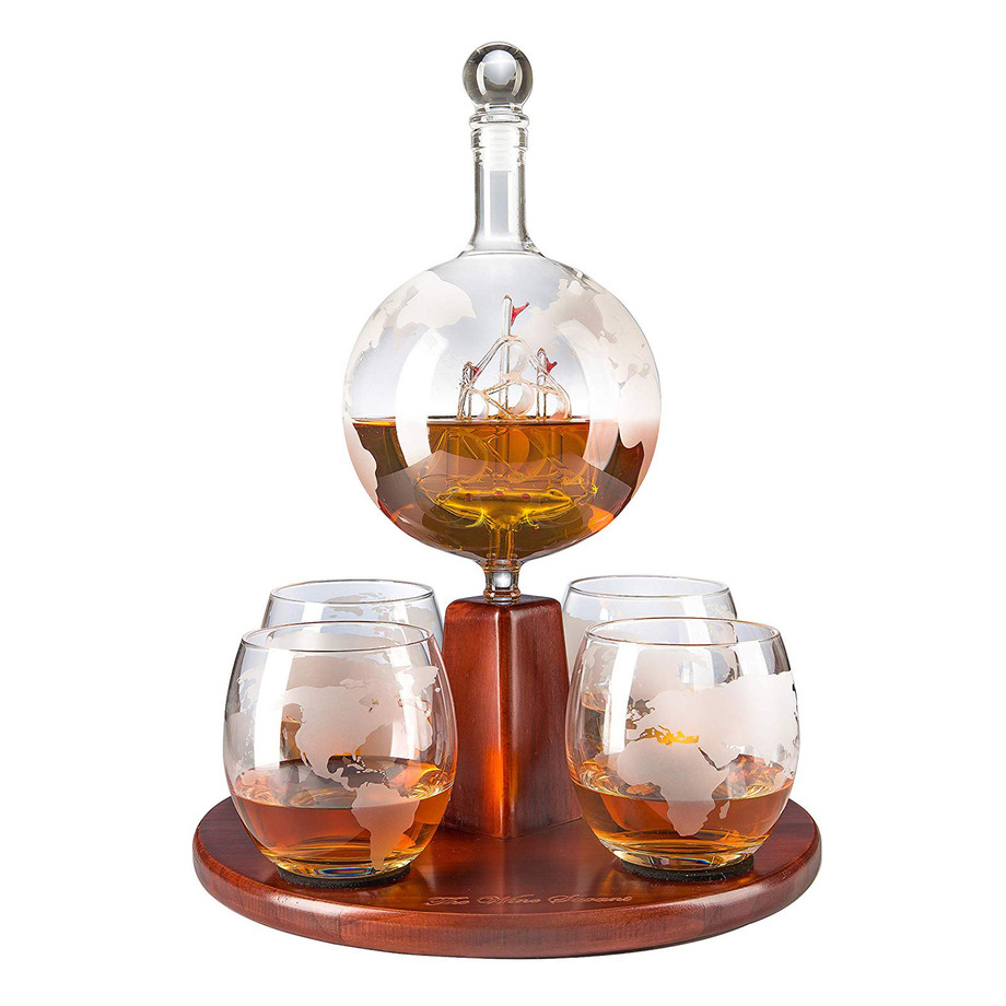Wine Savant Sophisticated Decanter Sets Touch Of Modern