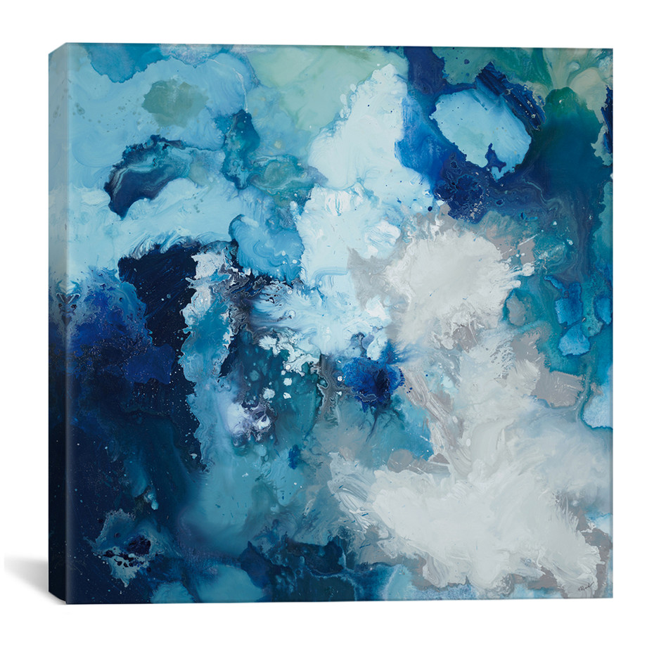 Abstract in Indigo - Dynamic Wall Art Inspired By Blue Tones - Touch of ...