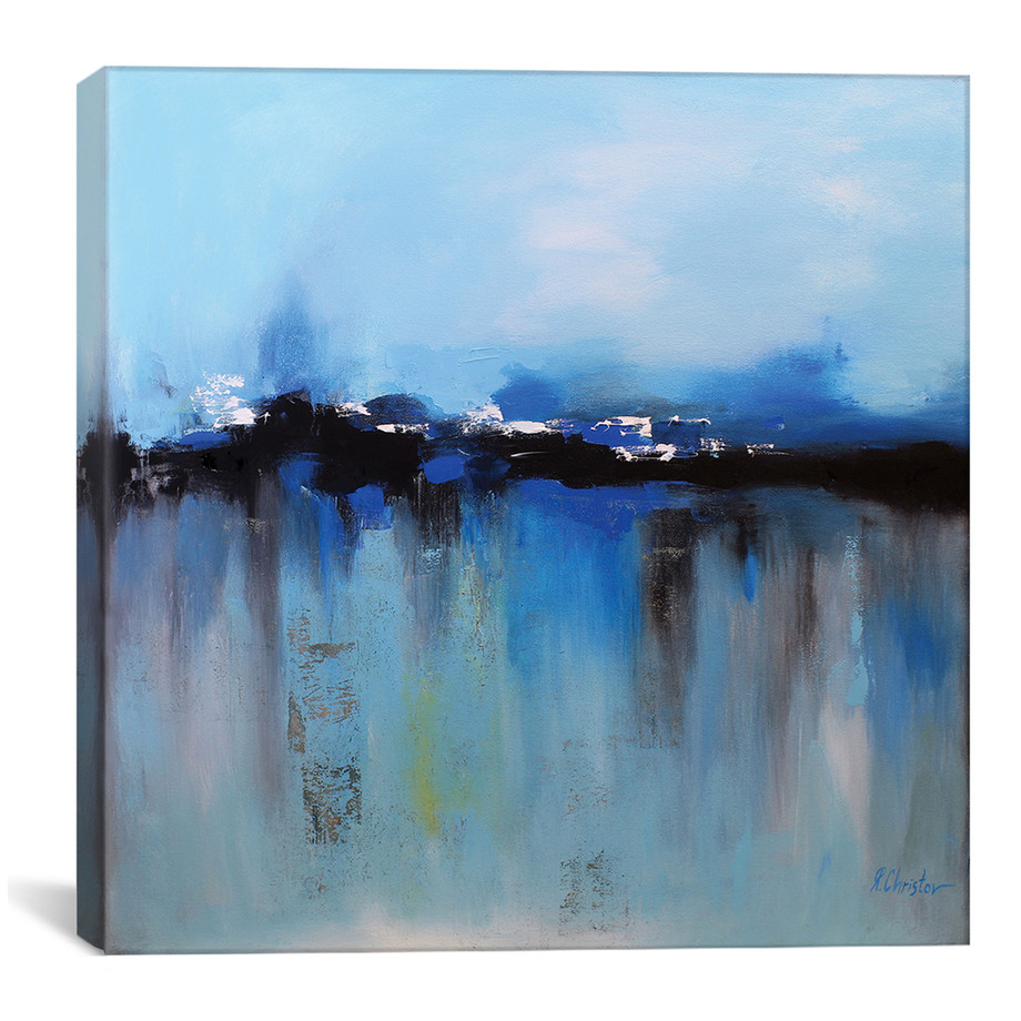 Abstract in Indigo - Dynamic Wall Art Inspired By Blue Tones - Touch of ...