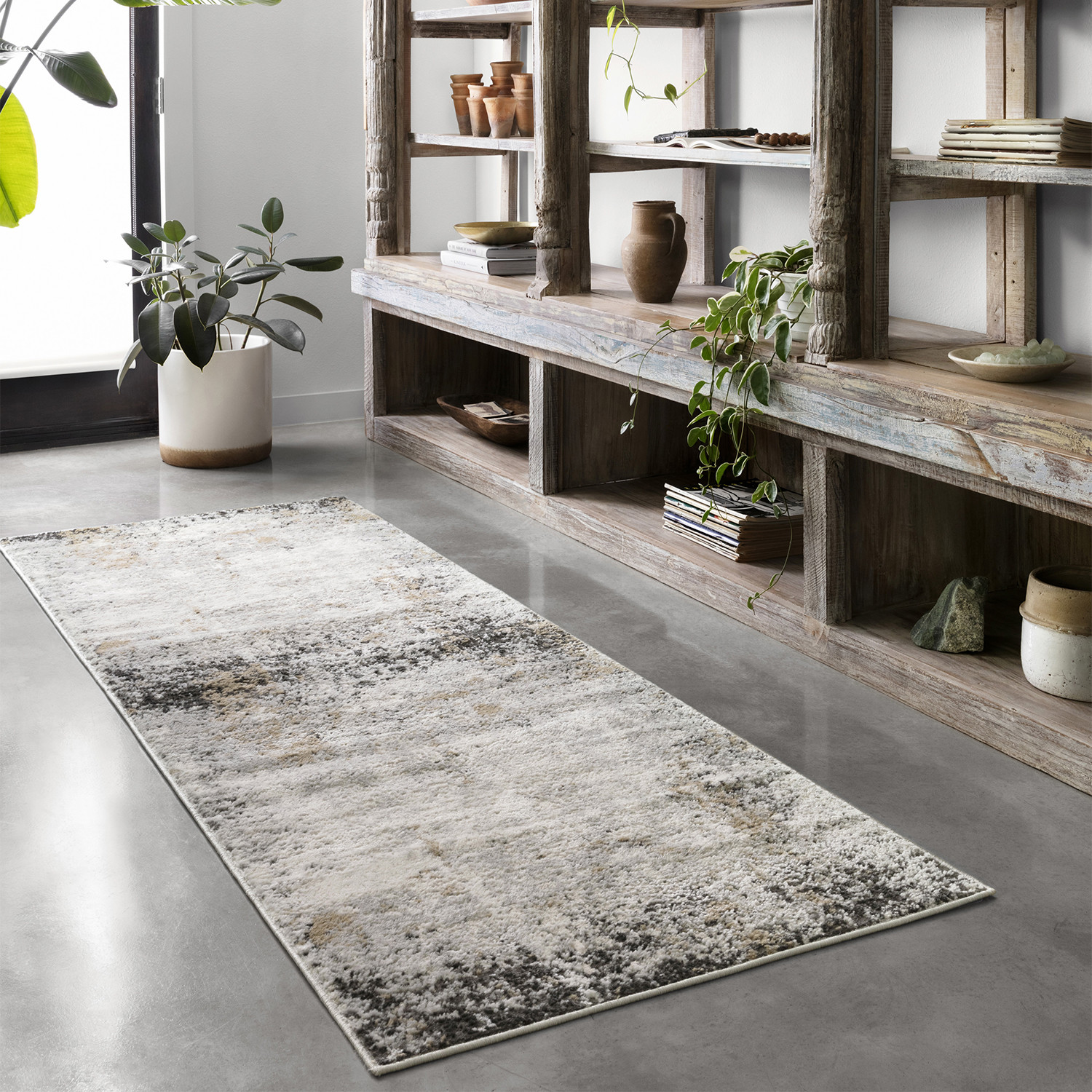 Alchemy Area Rug // Granite + Gold // 9'9 x 13'6 - LOLOI - Touch of Modern