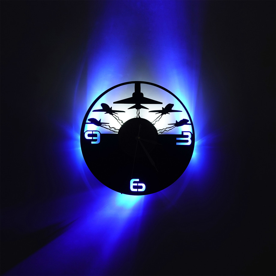 Vinyl Record Lights - LED Vinyl Record Clocks - Touch of Modern