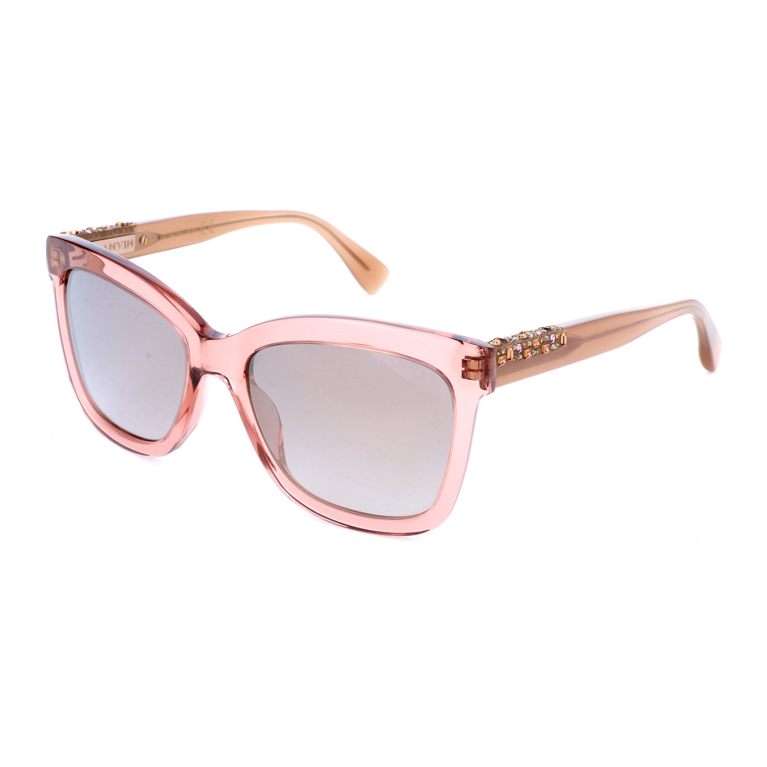 Womens Sln720s Sunglasses Shiny Peachy Pink Lanvin Touch Of Modern