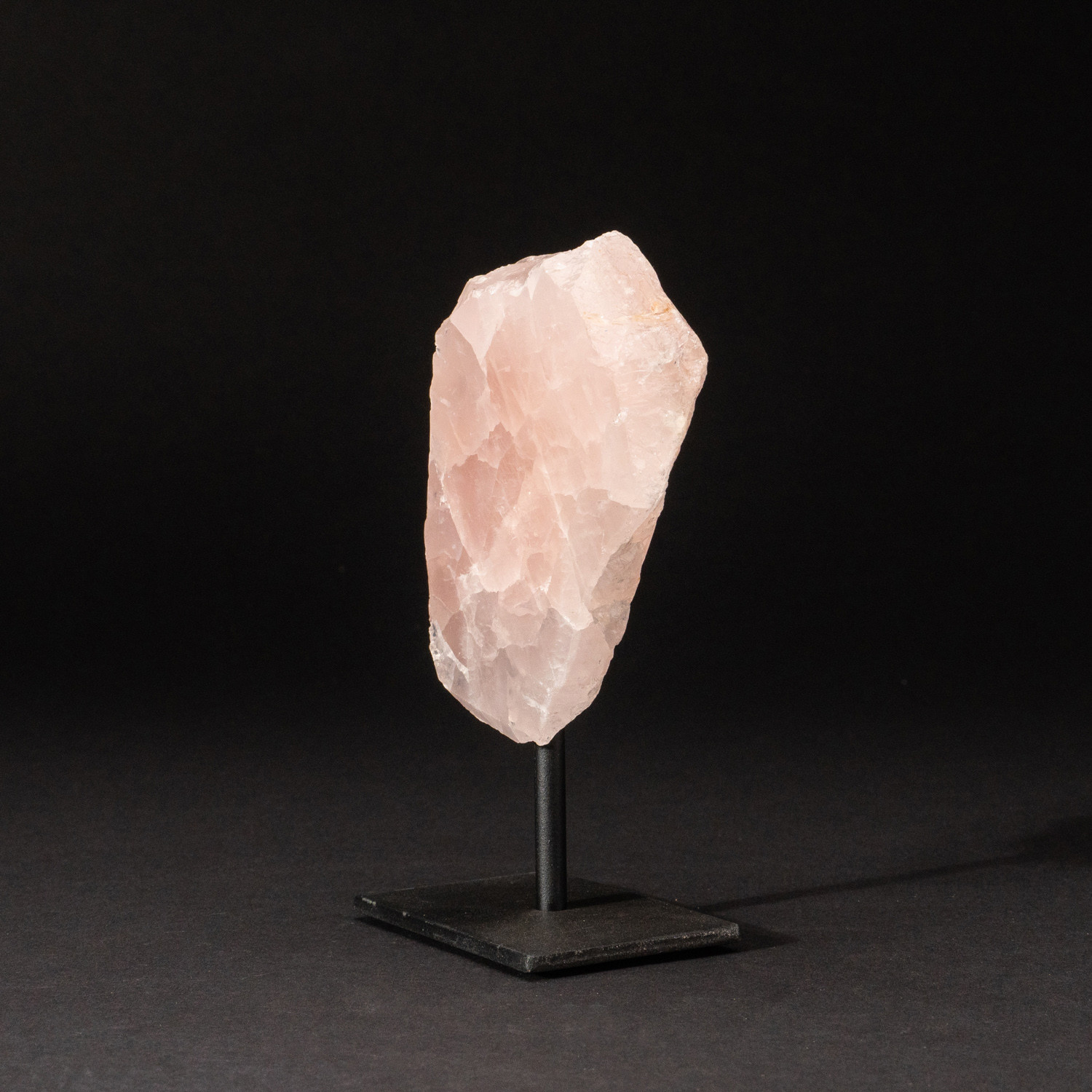 Rose Quartz + Metal Stand - Astro Gallery - Touch of Modern