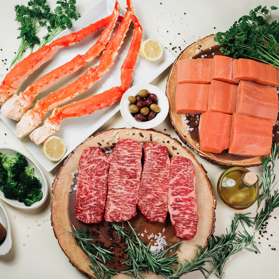 Authentic Wagyu & Northwest Fish Co - Luxury Surf & Turf Selections ...