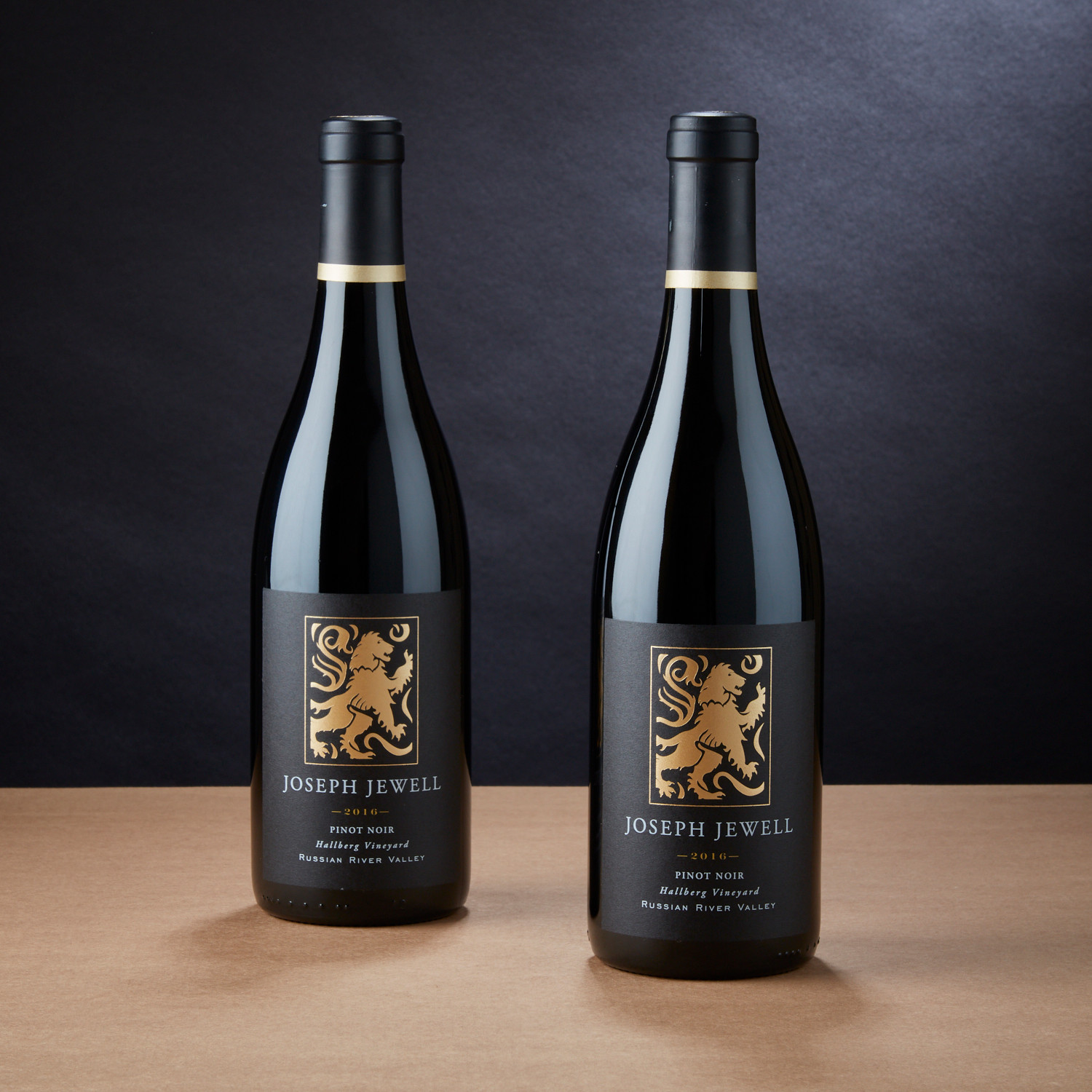 94 Point Joseph Jewell Hallberg Vineyard Pinot Noir // Set of 2 ...