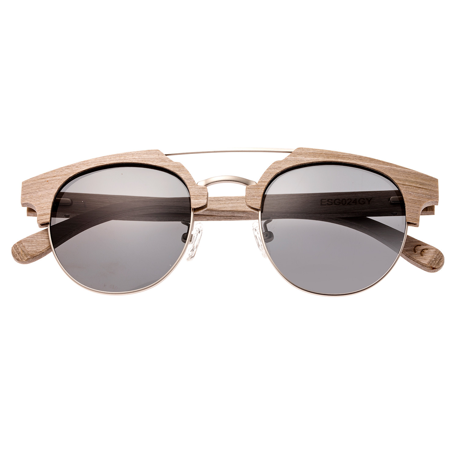 Kai Sunglasses (Walnut Zebrawood Frame // Black Lens) - Earth Wood ...