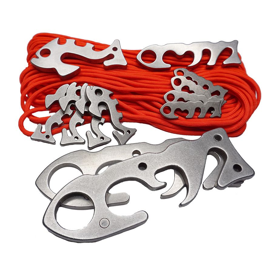 Fish Bone - EDC Knotless Rope Ties - Touch of Modern