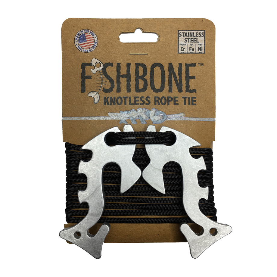 Fish Bone - EDC Knotless Rope Ties - Touch of Modern