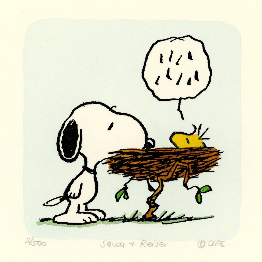 Sowa & Reiser - Limited Edition Cartoon Etchings - Touch of Modern