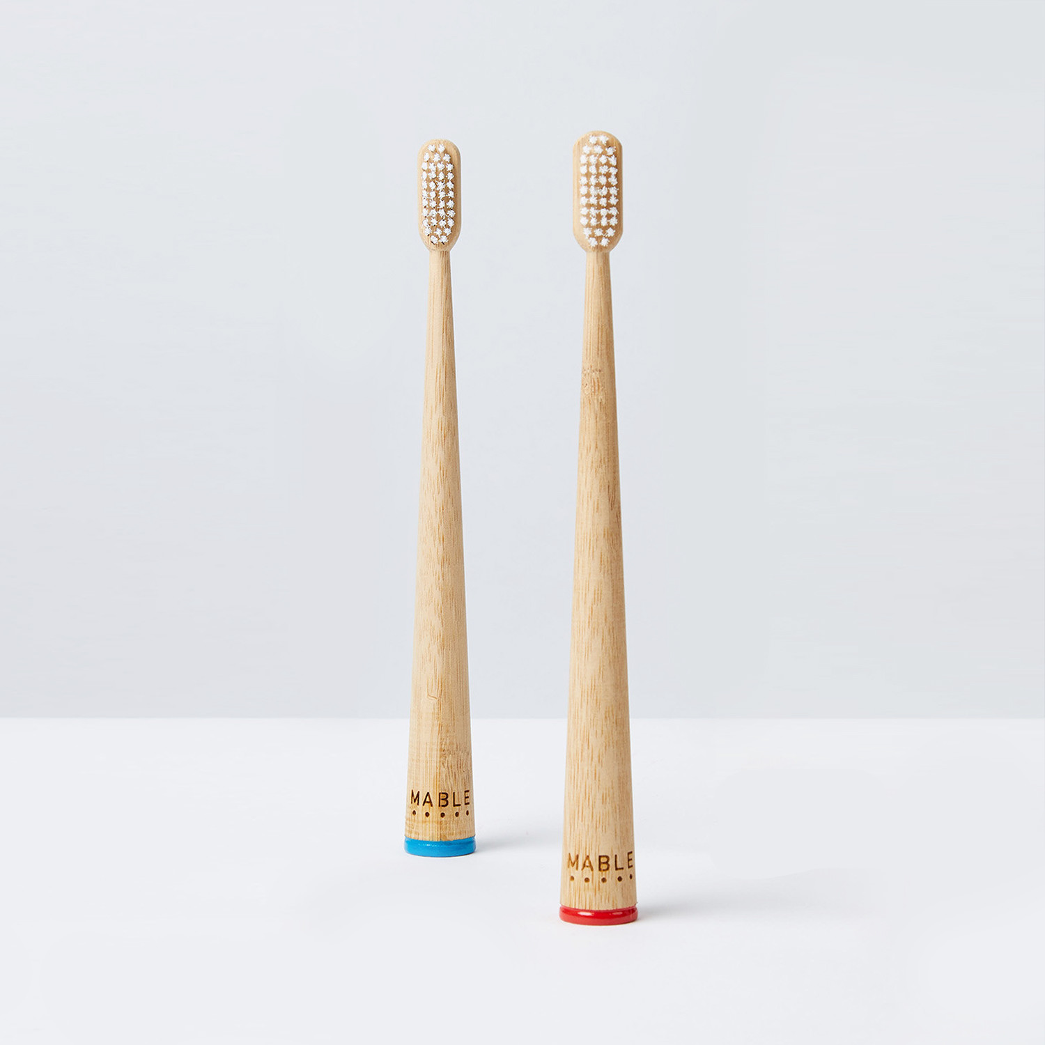 MABLE Toothbrush // Pack of 10 // Original // Blue + Red - MABLE ...
