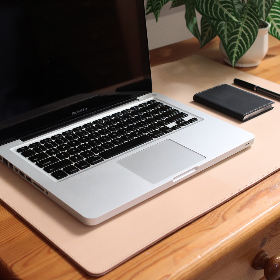 British Belt Company - Leather Desk Mats - Touch of Modern