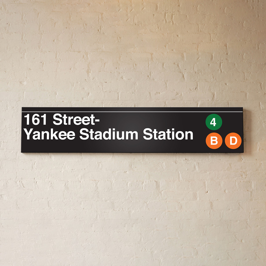 Underground Signs - Urban Subway Signs - Touch of Modern