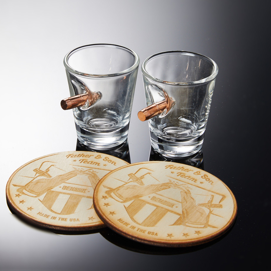 BenShot - Bullet-Embedded Barware - Touch of Modern
