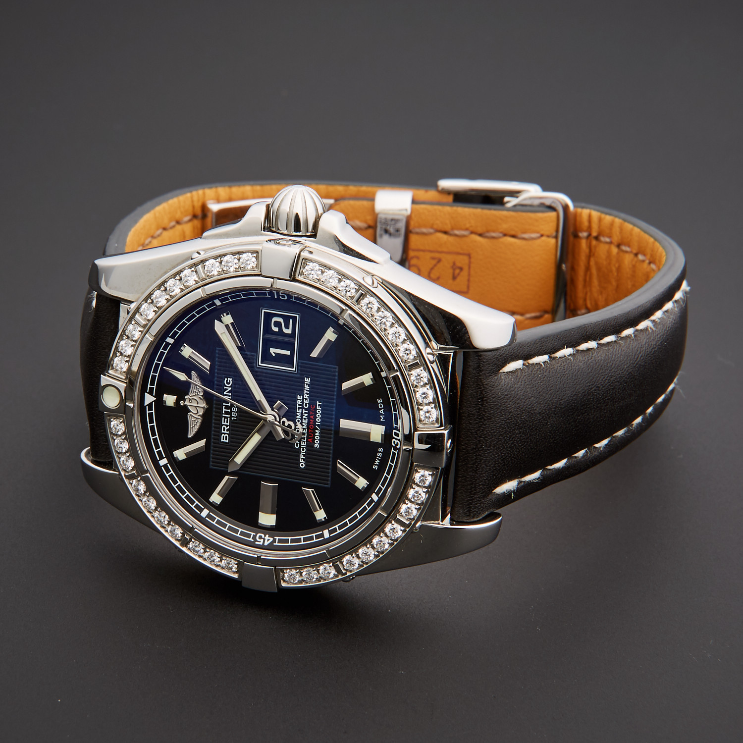 Breitling Ladies Galactic Automatic // A49350LA/BA07-429X // Store ...