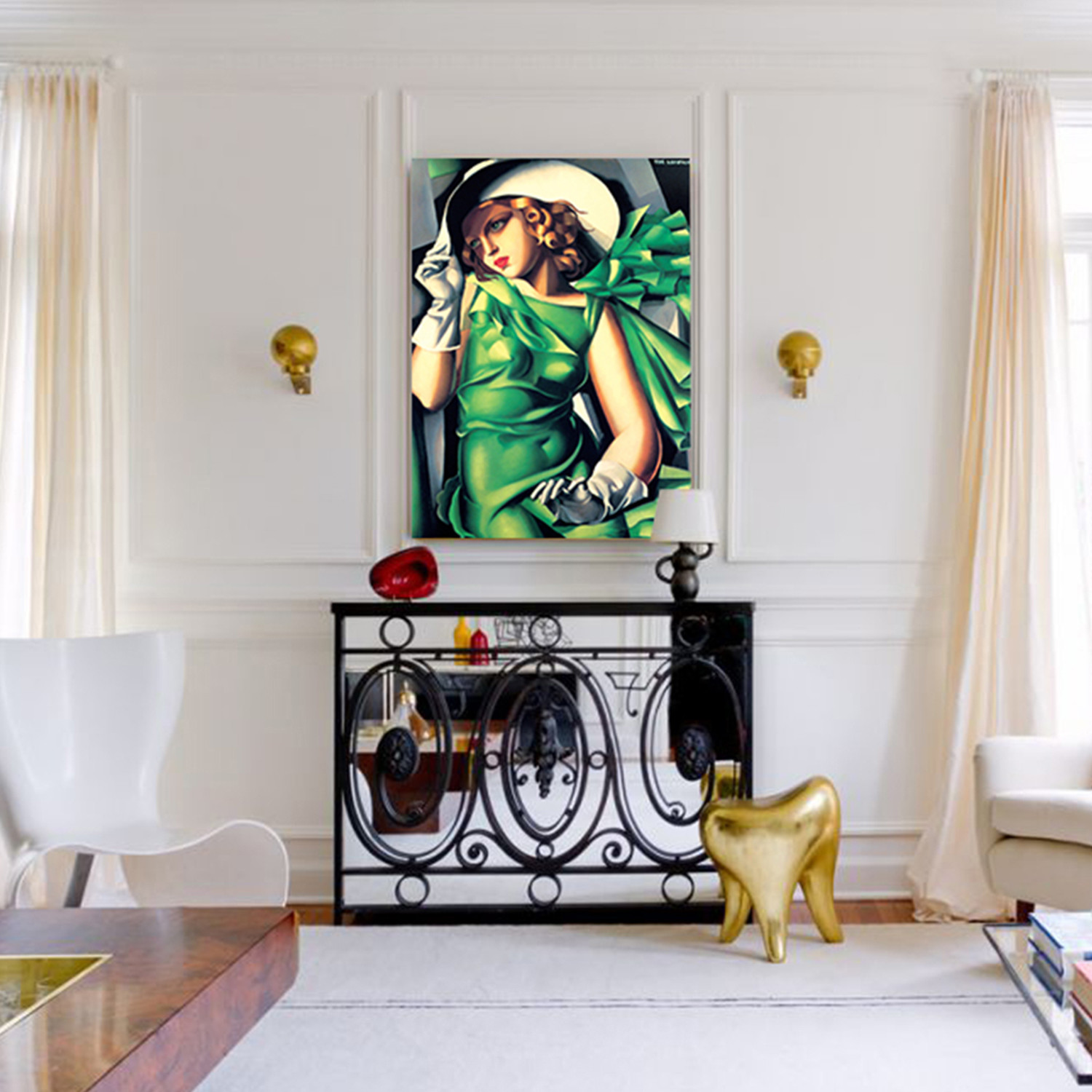 Jeune Fille en Vert - The Emanuel Collection - Touch of Modern