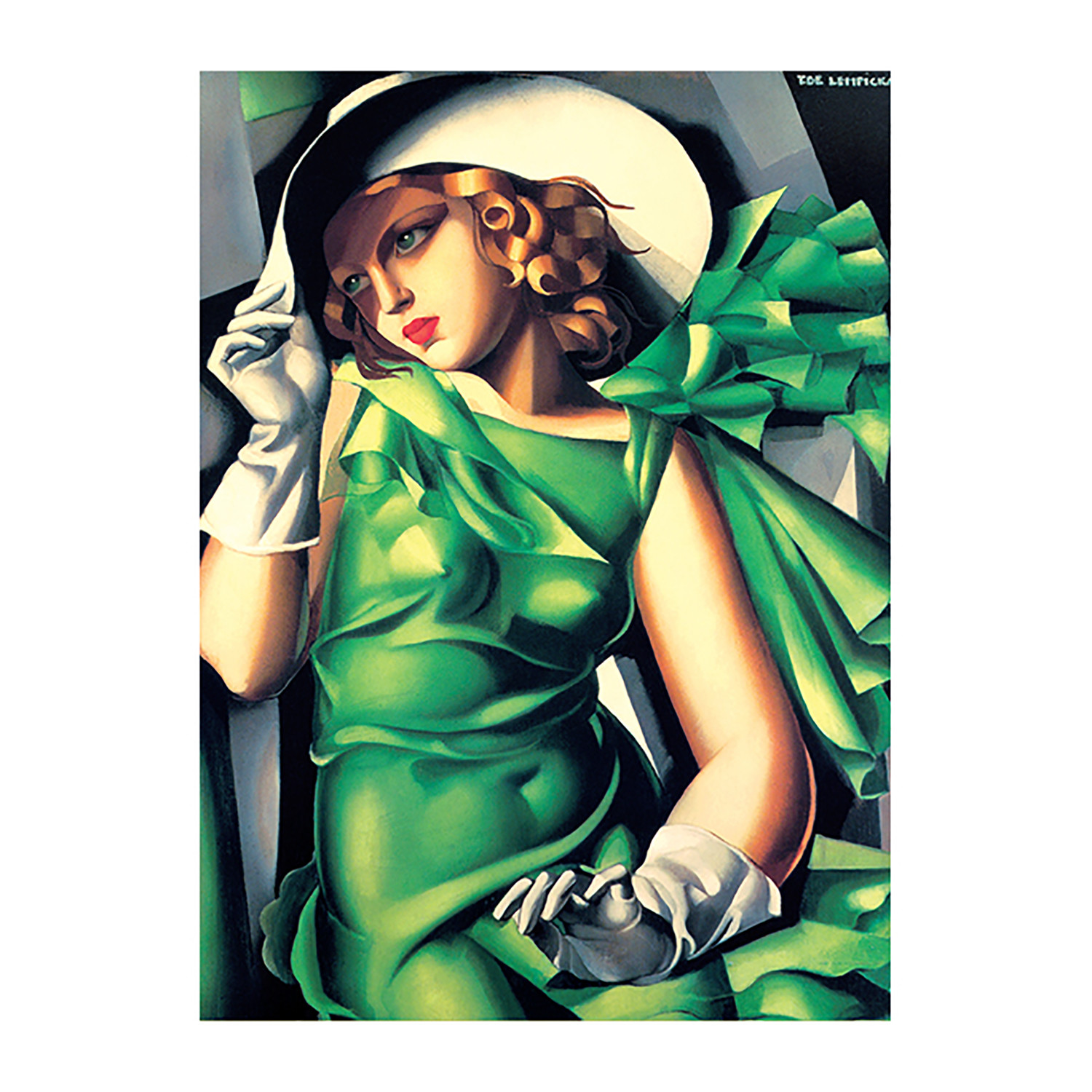 Jeune Fille en Vert - The Emanuel Collection - Touch of Modern