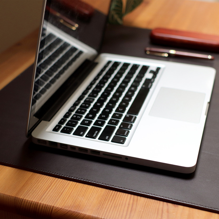 British Belt Company - Leather Desk Mats - Touch of Modern
