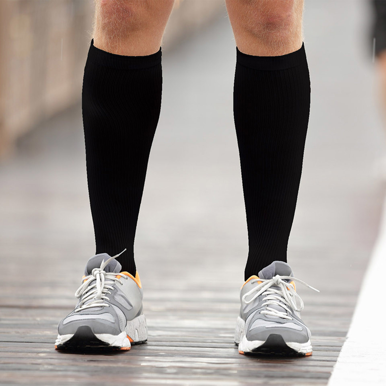 Bamboo Compression Socks // Black (Small) - Cabeau - Touch of Modern