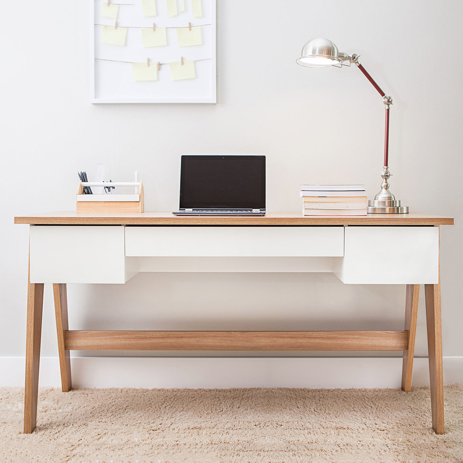 Perfect Office Desks - Sophisticated Wood Desks - Touch of Modern
