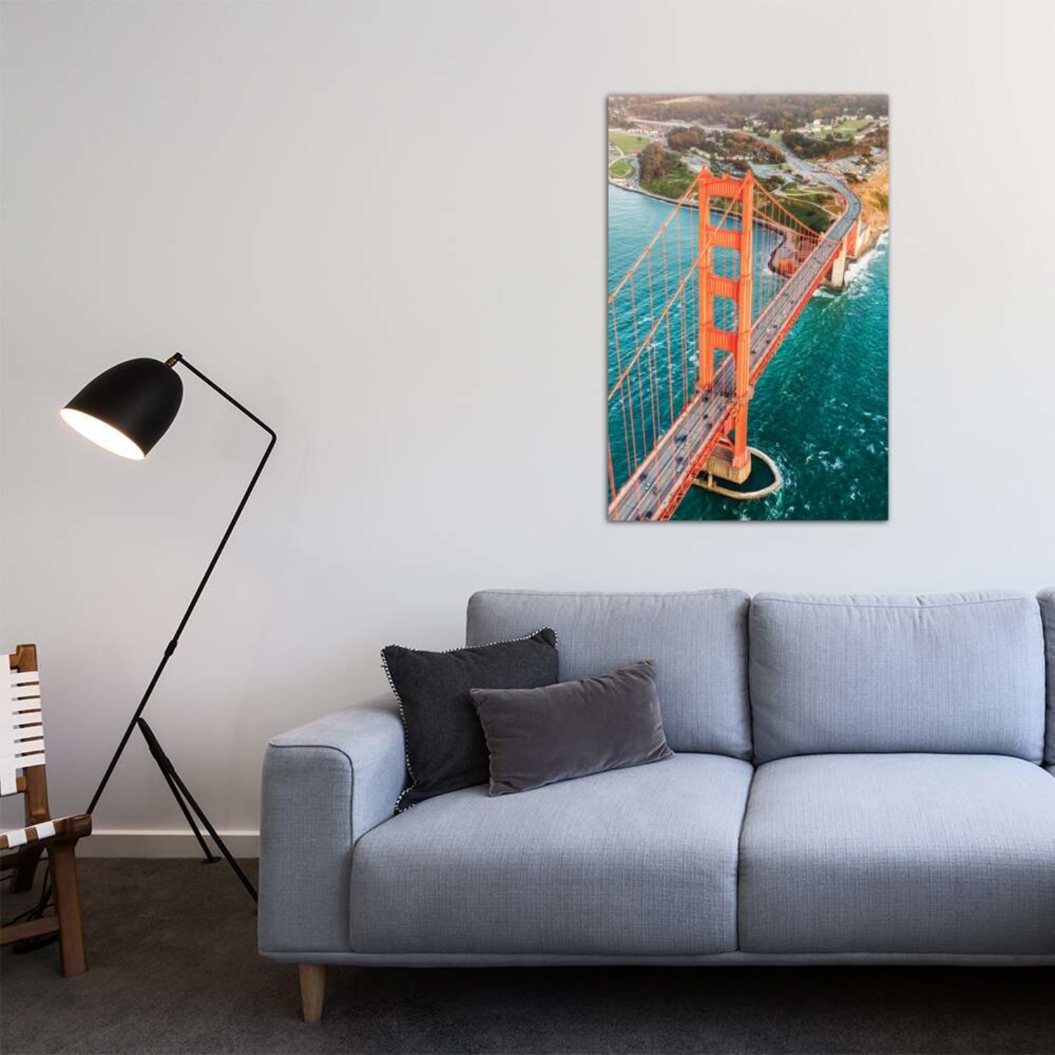 Aerial Of Golden Gate Bridge, San Francisco // Matteo Colombo - Urban ...