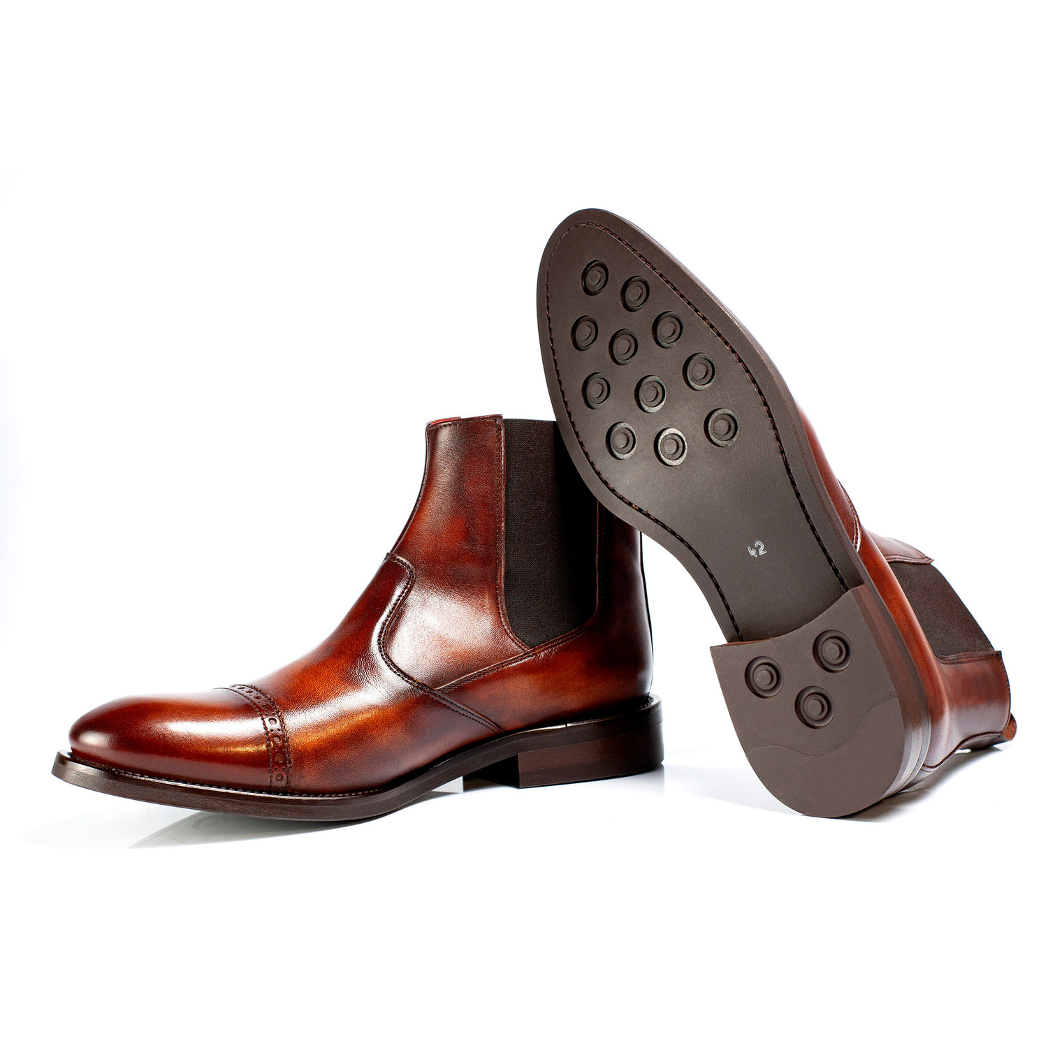 Cambol Chelsea Boots // Cognac (Euro: 43) - Nordic Baltic Trade ...