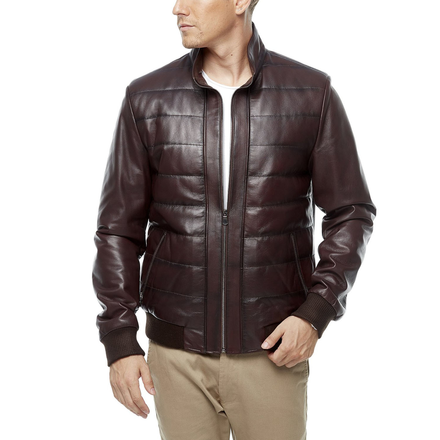 Louis Jacket // Claret Red (2XL) - Deriza - Touch of Modern