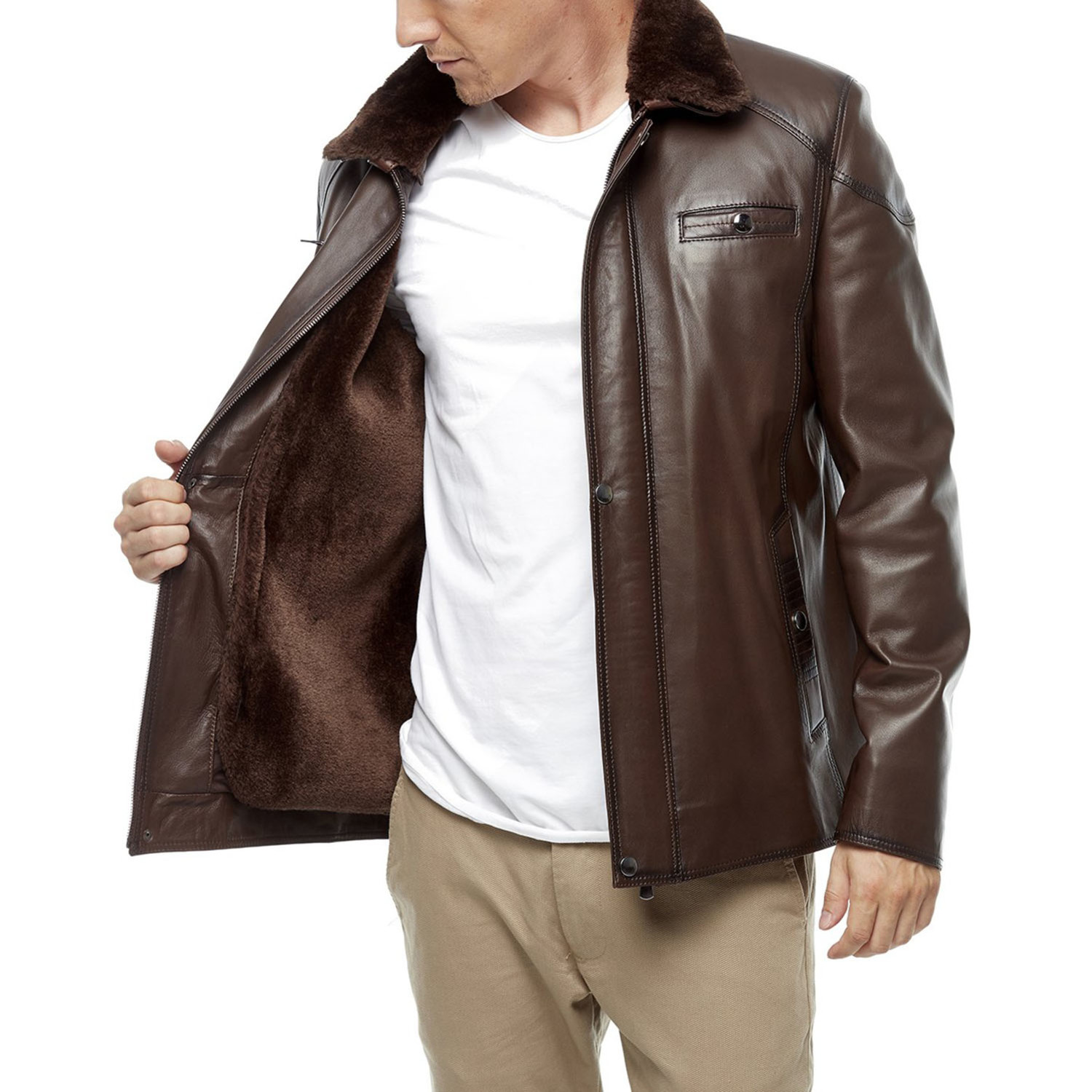 Franklin Jacket // Chestnut (S) - Deriza - Touch of Modern