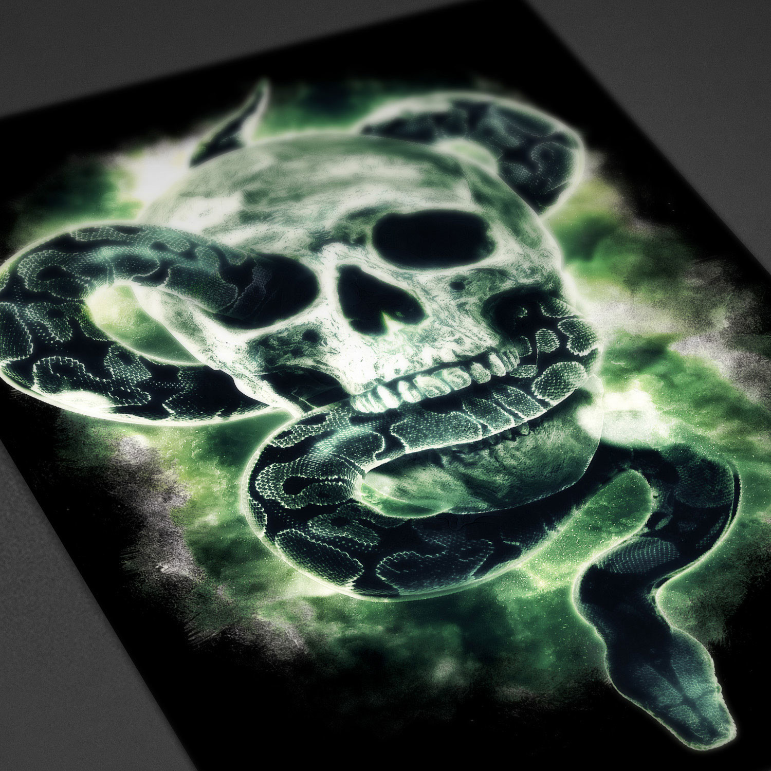 Dark Mark // Harry Potter (24"W x 36"H) - Escape Your Walls - Touch of ...