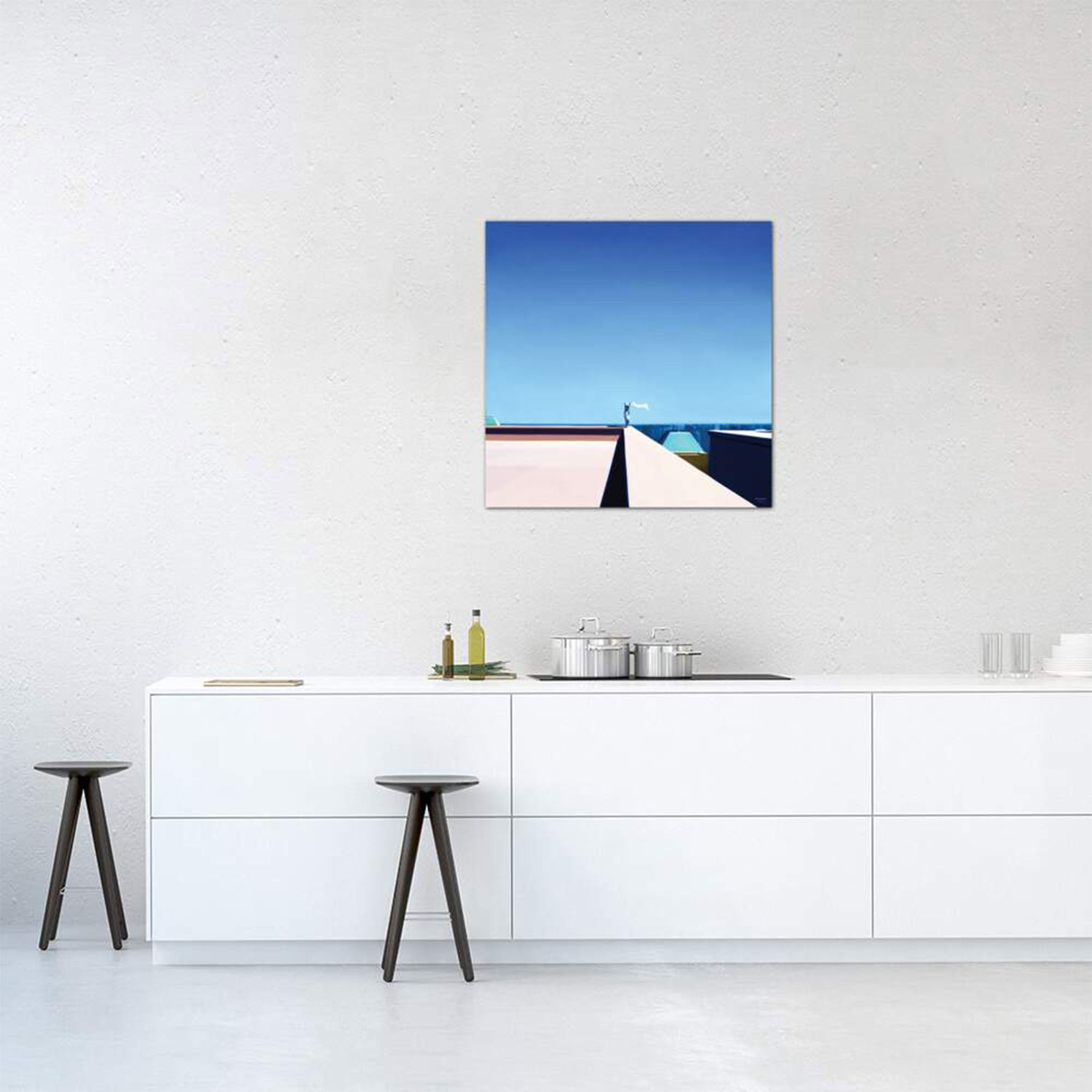 The Signal // Hugo Pondz (18"W x 18"H x 1.5"D) - Hugo Pondz - Touch of ...