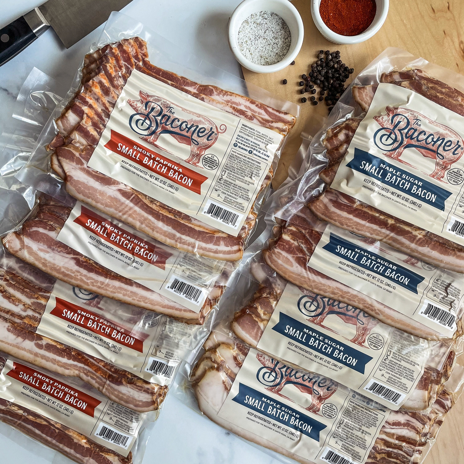 The Elite 8 // Small Batch Strips Bundle // Pack of 8 - The Baconer ...