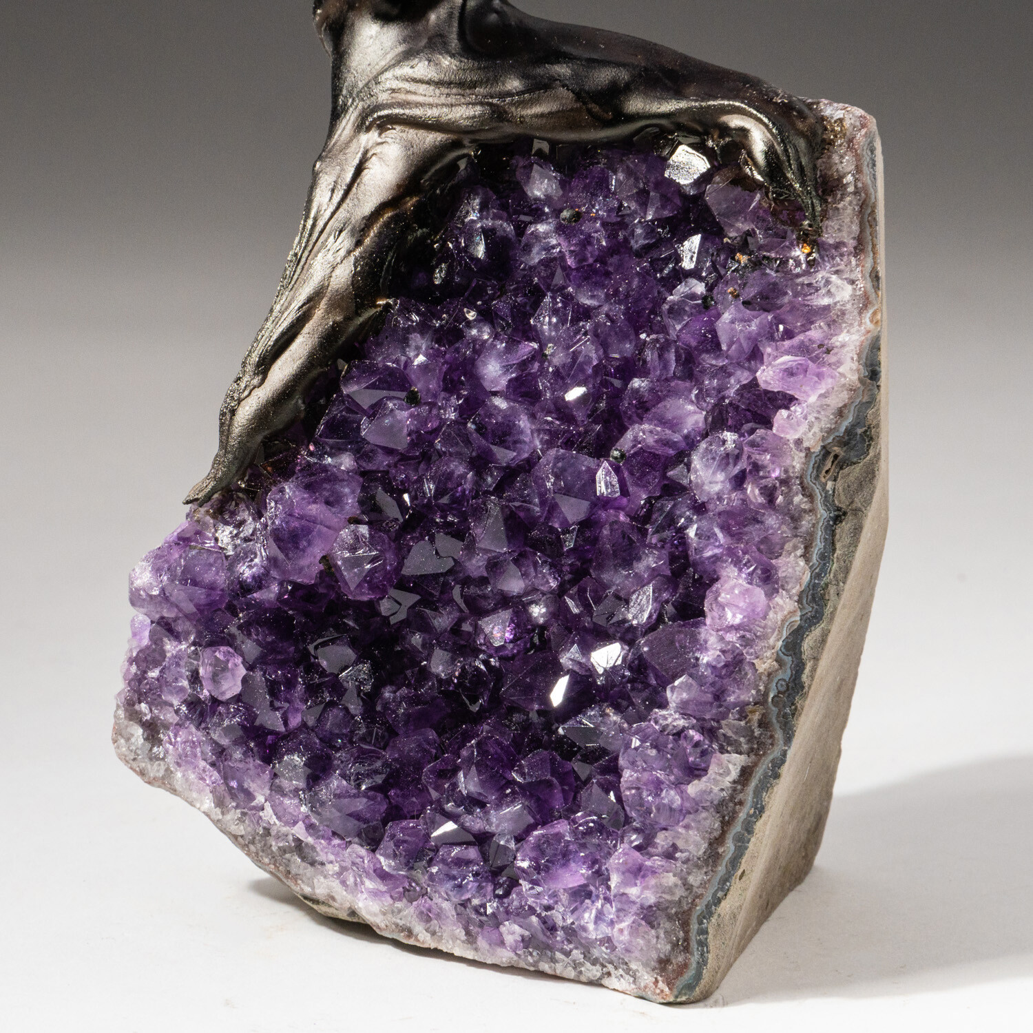 The Protection Tree // Genuine Custom Amethyst Clustered Gemstone Tree ...