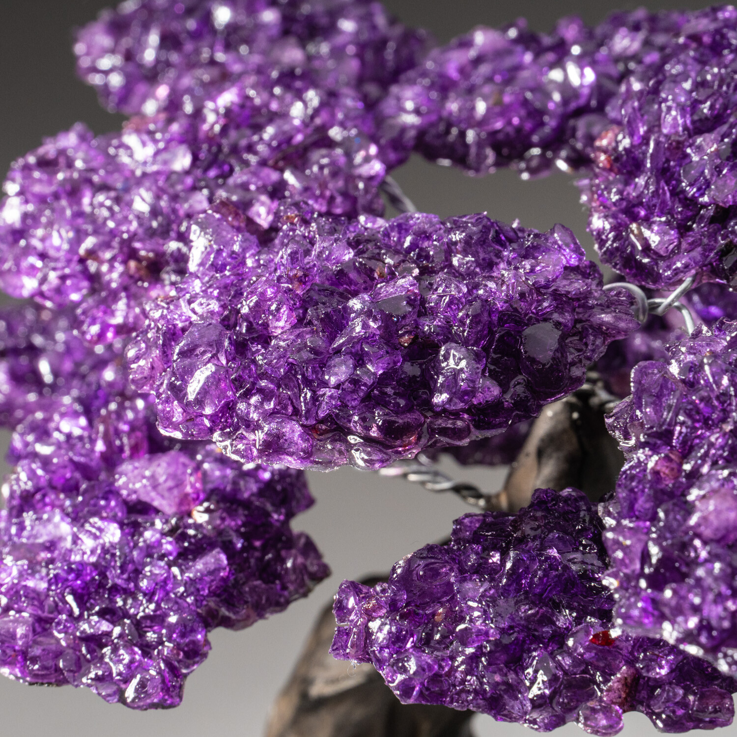 The Empowerment Tree // Genuine Custom Amethyst Clustered Gemstone Tree ...