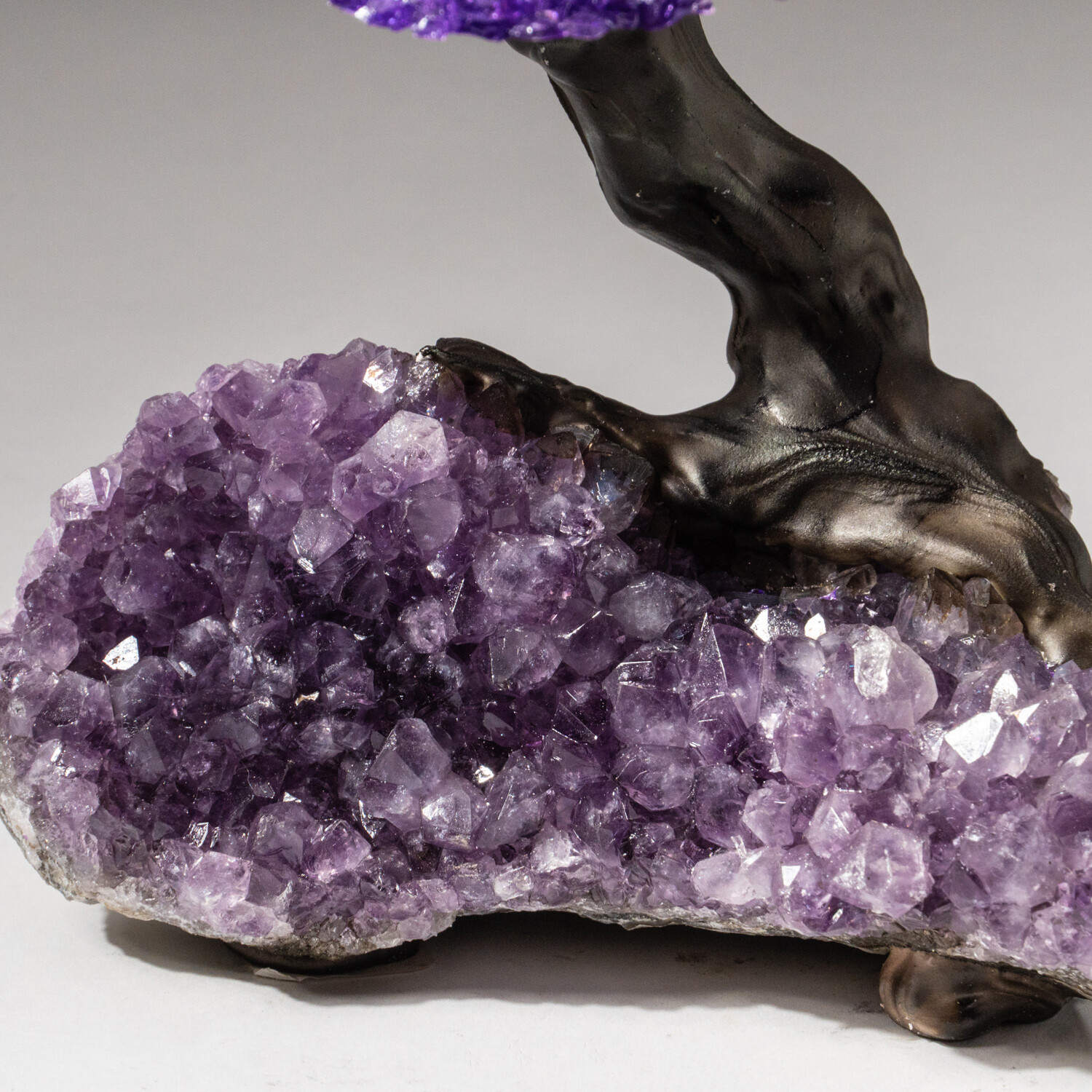 The Protection Tree // Genuine Custom Amethyst Clustered Gemstone Tree ...