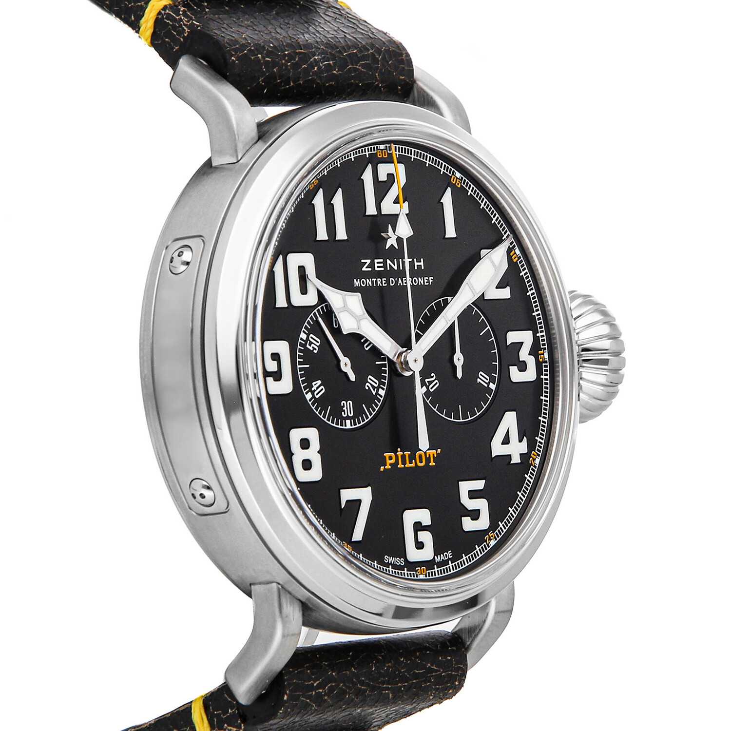 Zenith Pilot 20 Chronograph Rescue Automatic // 03.2434.4069/20.I010 ...