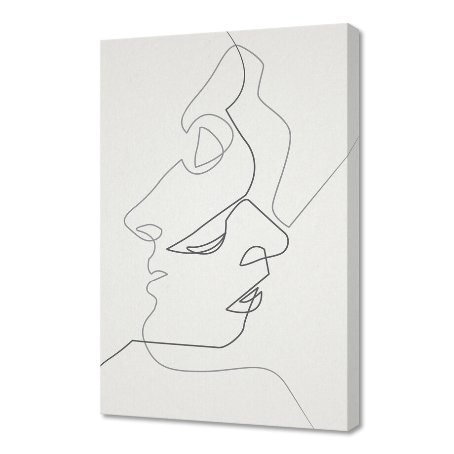 Line Art - Striking Canvas Prints - Touch of Modern