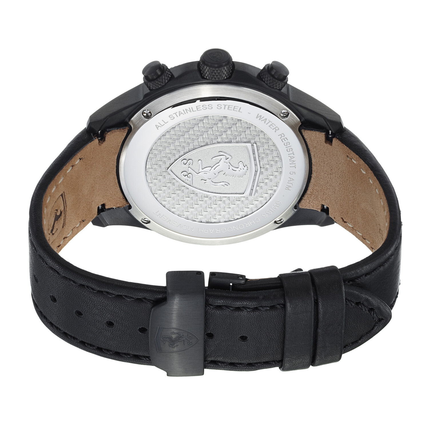 Ferrari Scuderia Chronograph Quartz // FE-07-IPB-CP-BK // Store Display ...