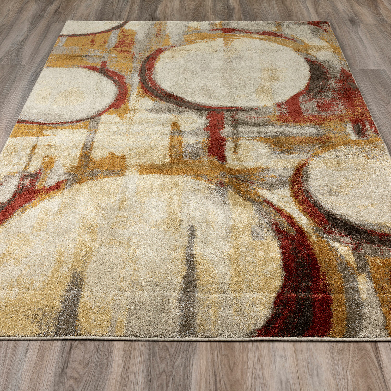 Addison Plano Dynamic Circles Canyon (3’3" x 5’3" Area Rug) - Addison ...